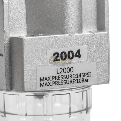 1/4" Mini Inline Lubricator for Air Compressor Tools Oiler Oil ...