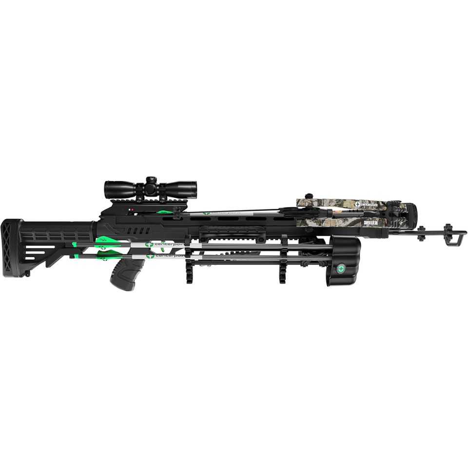 CenterPoint Archery Sniper Elite 385 Crossbow with Scope & Accessories ...