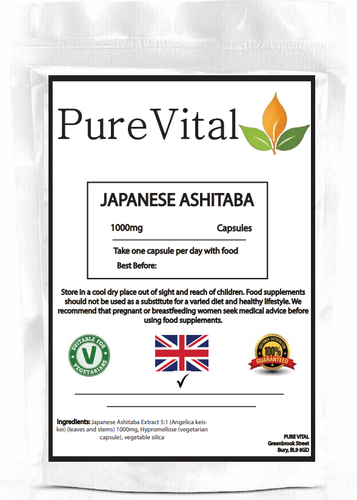 Japanese Ashitaba 1000mg Capsules – Antioxidant Support By PureVital | eBay