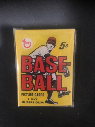 1968 TOPPS BASEBALL Wax Pack- SUPER CLEAN! WOW! | eBay
