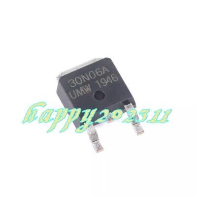 5PCS NEW UMW 30N06 TO-252 60V/25A #YT | eBay