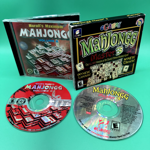Mahjongg Double Pack: Moraff's Maximum Mahjongg: Vol. 2 & eGames (PC ...