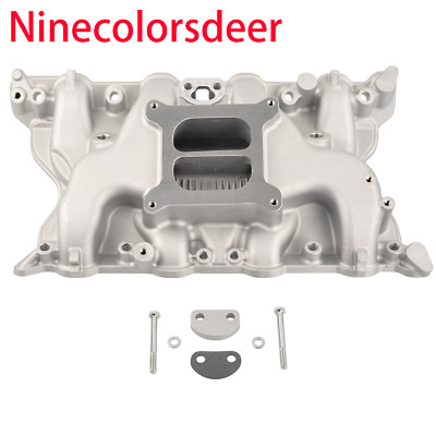 Aluminum Dual Plane Intake Manifold for Ford 351- 2V Cleveland Engine ...