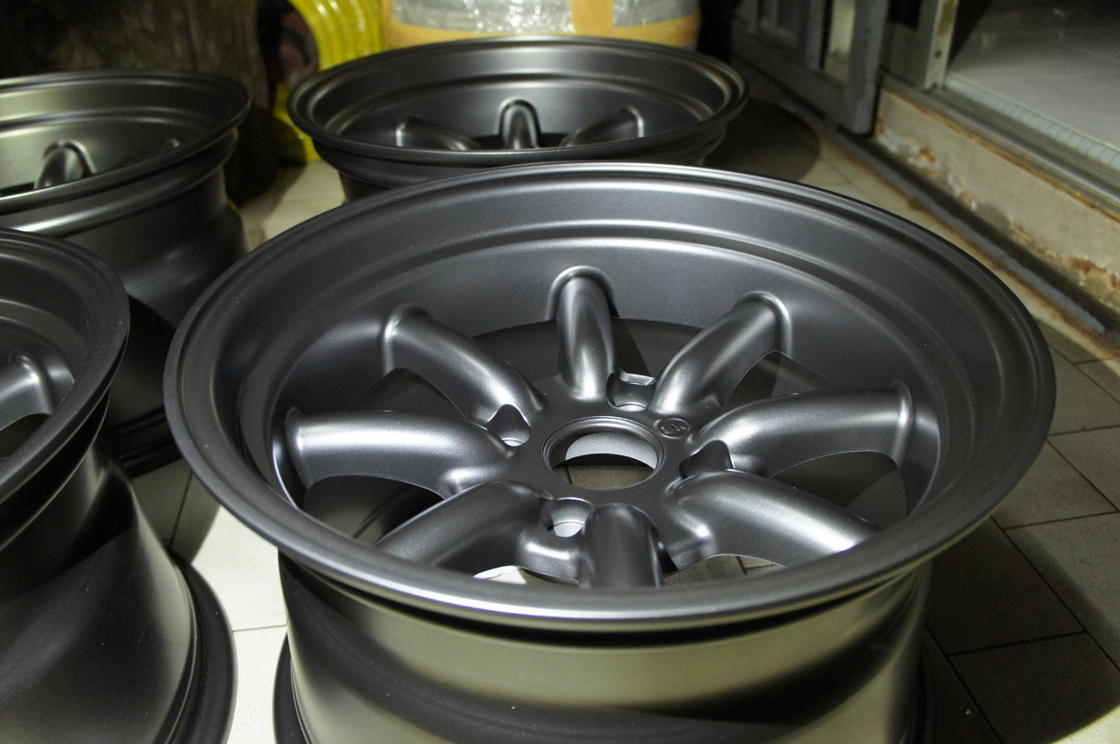 For Miata MX5 roadster e30 civic JDM GunMetal 15 Retro Banana Style ...