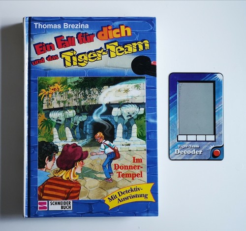 Jugend Buch DAS TIGER-TEAM PIRATEN IM DONNER-TEMPEL Thomas Brezina ...