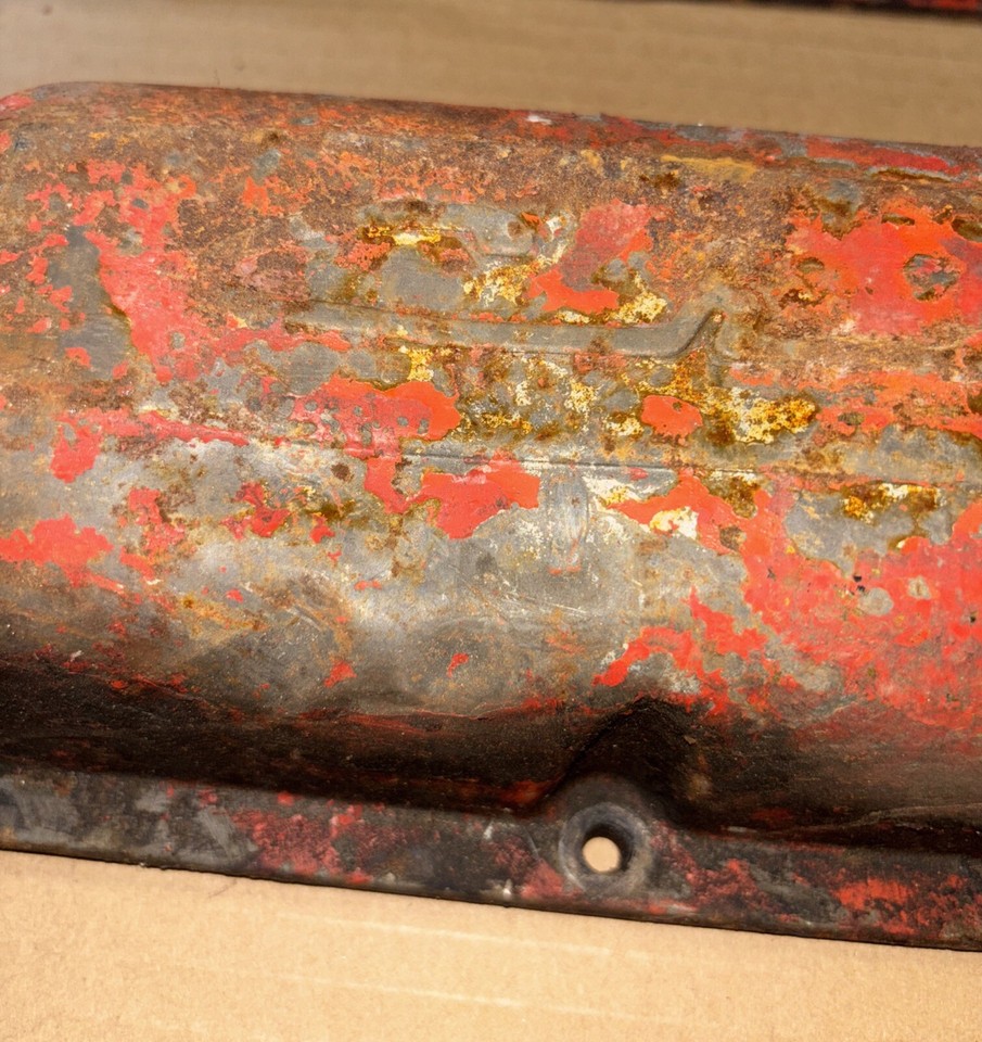 ORIGINAL SMALL BLOCK CHEVROLET SCRIPT VALVE COVERS 59 60 61 62 63 64 65 ...