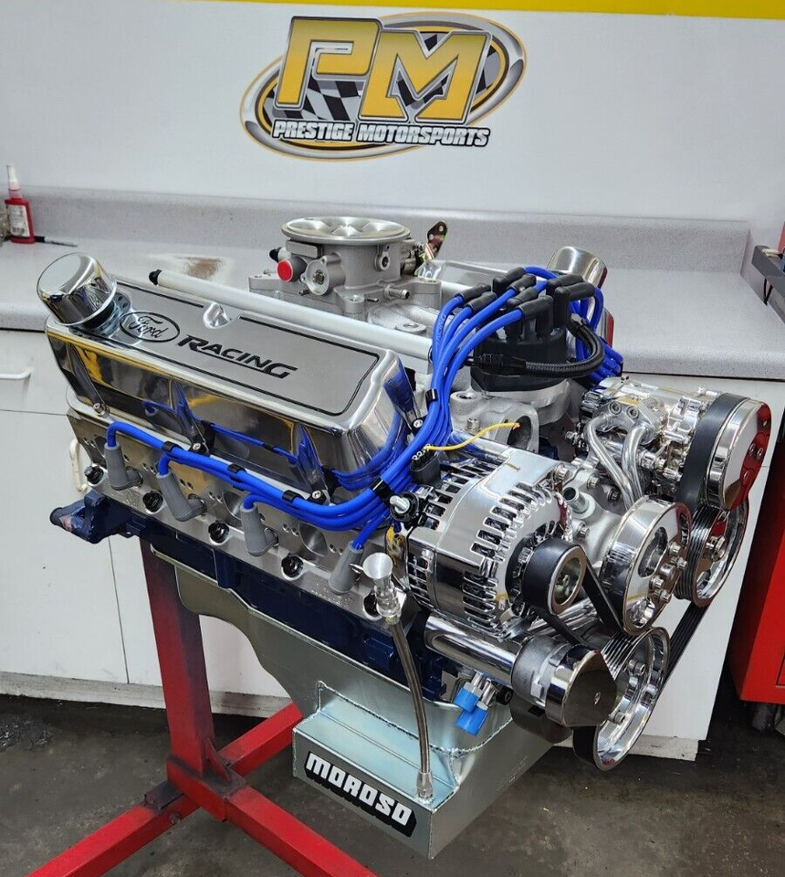 NEW 500HP 347ci Small Block Ford High Performance Crate Engine 3 Year ...