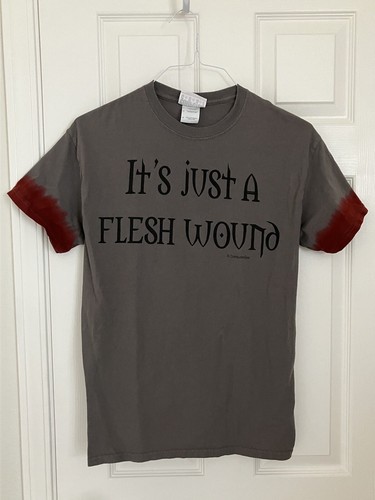 Monty Python The Holy Grail It’s Just A Flesh Wound T-Shirt Medium | eBay