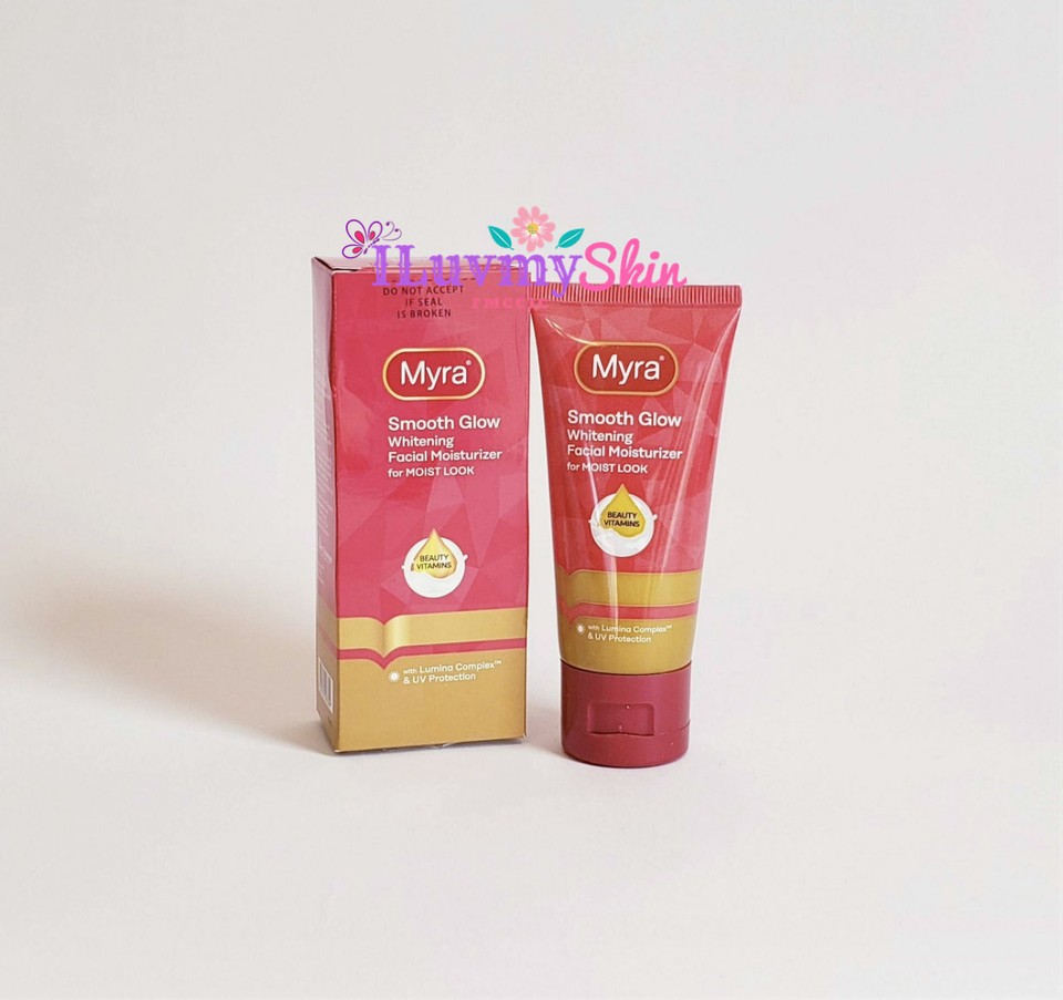 Myra Smooth Glow Whitening Facial Moisturizer 40ml | eBay