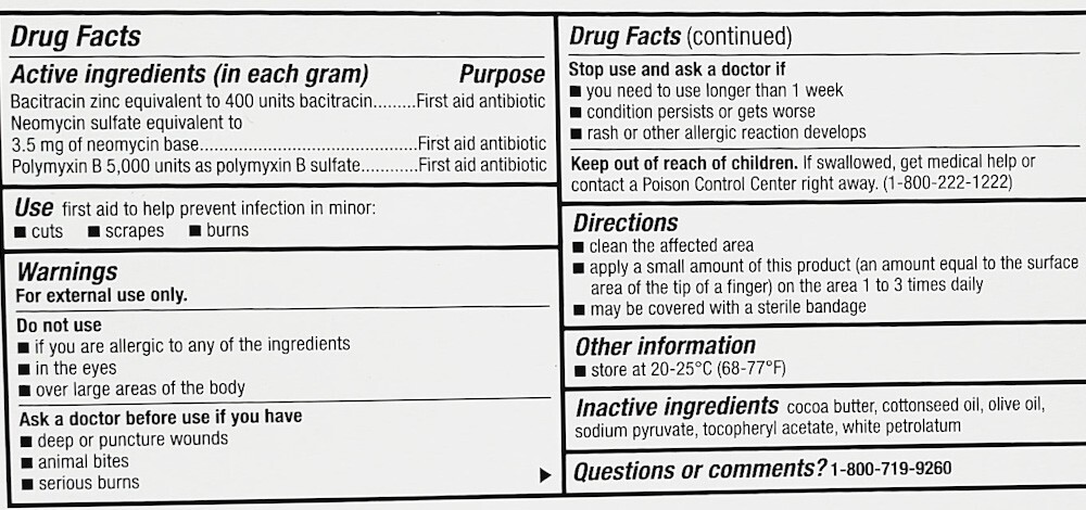 Padagis Triple Antibiotic Ointment 1 oz -Exp Date 01-2025 345802143037 ...
