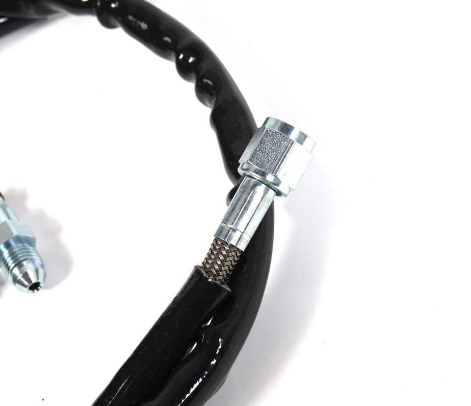 LS Swap T5 T56 -4AN Stainless Hydraulic Clutch Hose Line Kit 38" AN4 ...