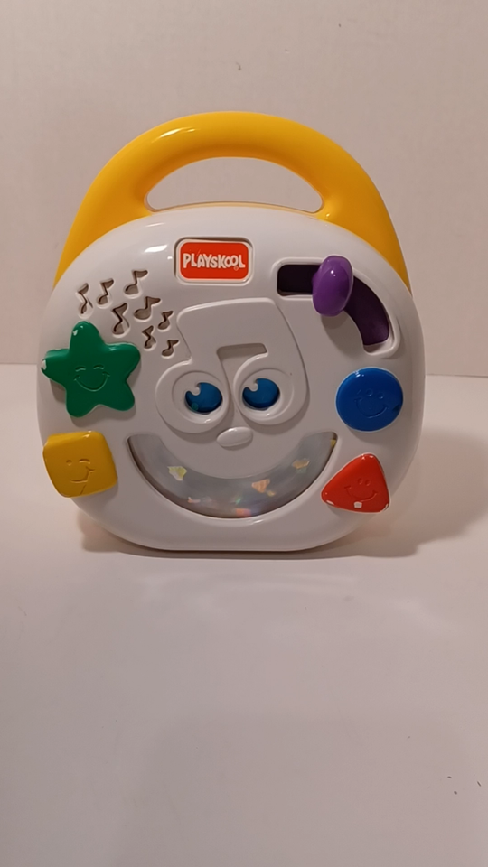 1998 Hasbro PLAYSKOOL TWIRLIN' TUNES CD PLAYER Musical Toy 16 Songs ...