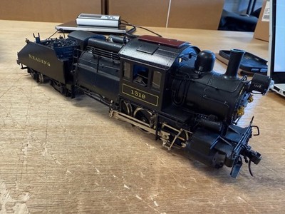 O SCALE BRASS GEM SAMHONGSA READING 0-6-0 CAMELBACK B-8a SEE PICS/READ ...