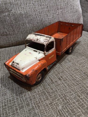 VINTAGE TRU SCALE INTERNATIONAL HARVESTER IH Farm Toy RAMP GRAIN TRUCK ...