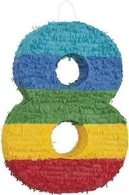 Festa - Unique Party: Std Num 8 Pinata | eBay