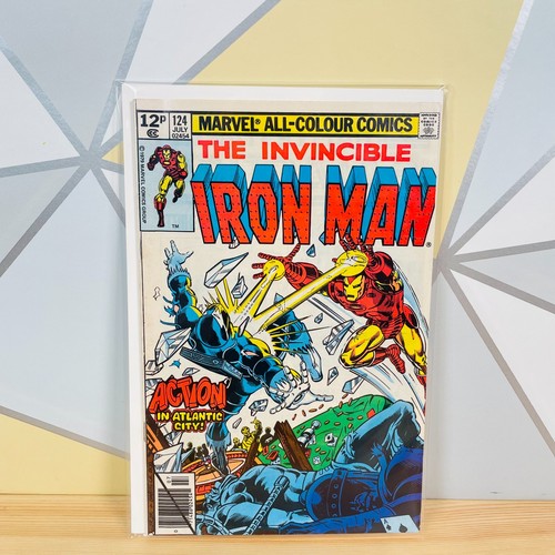 Vintage The Invincible Iron Man Pieces of Hate #124 Marvel July 1979 ...