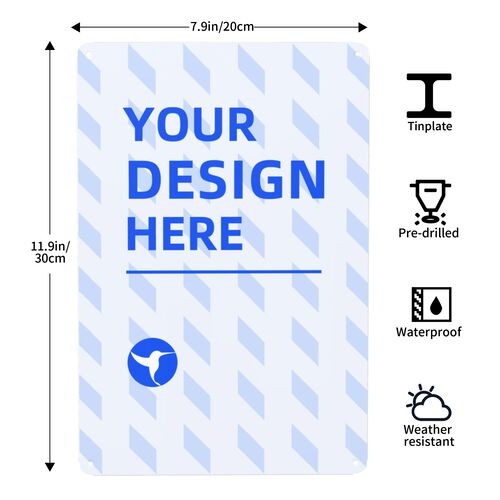 secuted Restriction Caution Warning Notice Aluminum Metal Tin 12"x18 ...