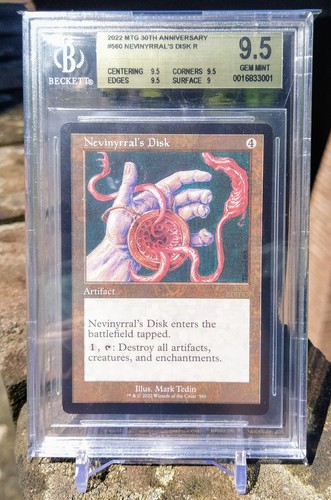 MTG: Magic NEVINYRRAL' S DISK 30th ANNIVERSARY Edition M30 Retro Frame ...