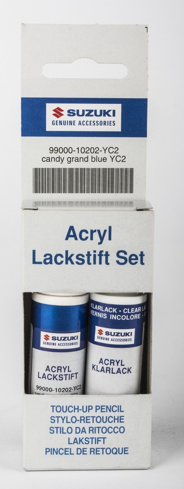 NEW Genuine Suzuki TOUCH UP PAINT Stick Pen Brush Set Candy Grand Blue ...