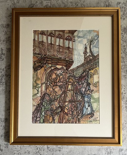 Original Painting by Iraqi Artist Muhammad Al Ansari 1978 | eBay