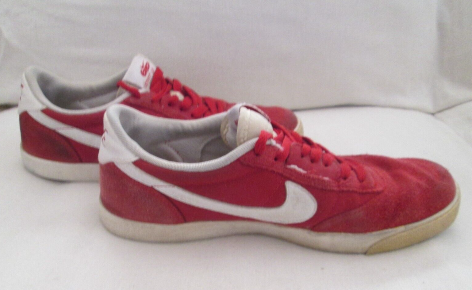 Nike Red Suede 6.0 Leshot LR Skater Shoes Sneakers Retro US Size 8 | eBay