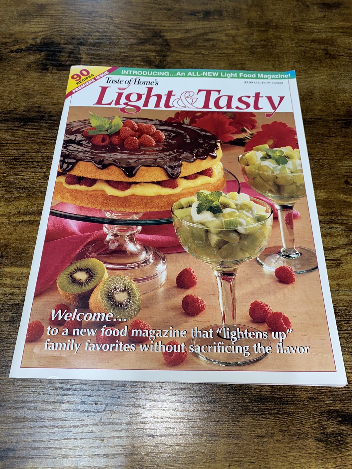 Vintage Taste Of Home Light & Tasty Magazine Cookbook Recipes Cooking ...