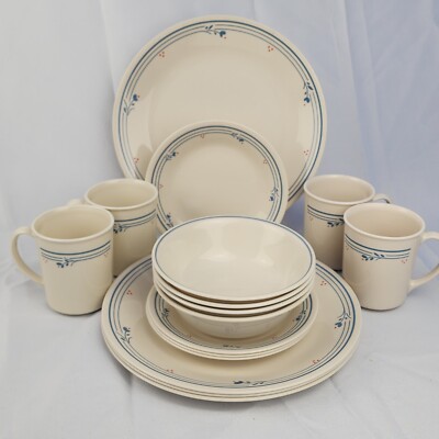 Corelle Country Violets 16-Pc Dinnerware Set | eBay