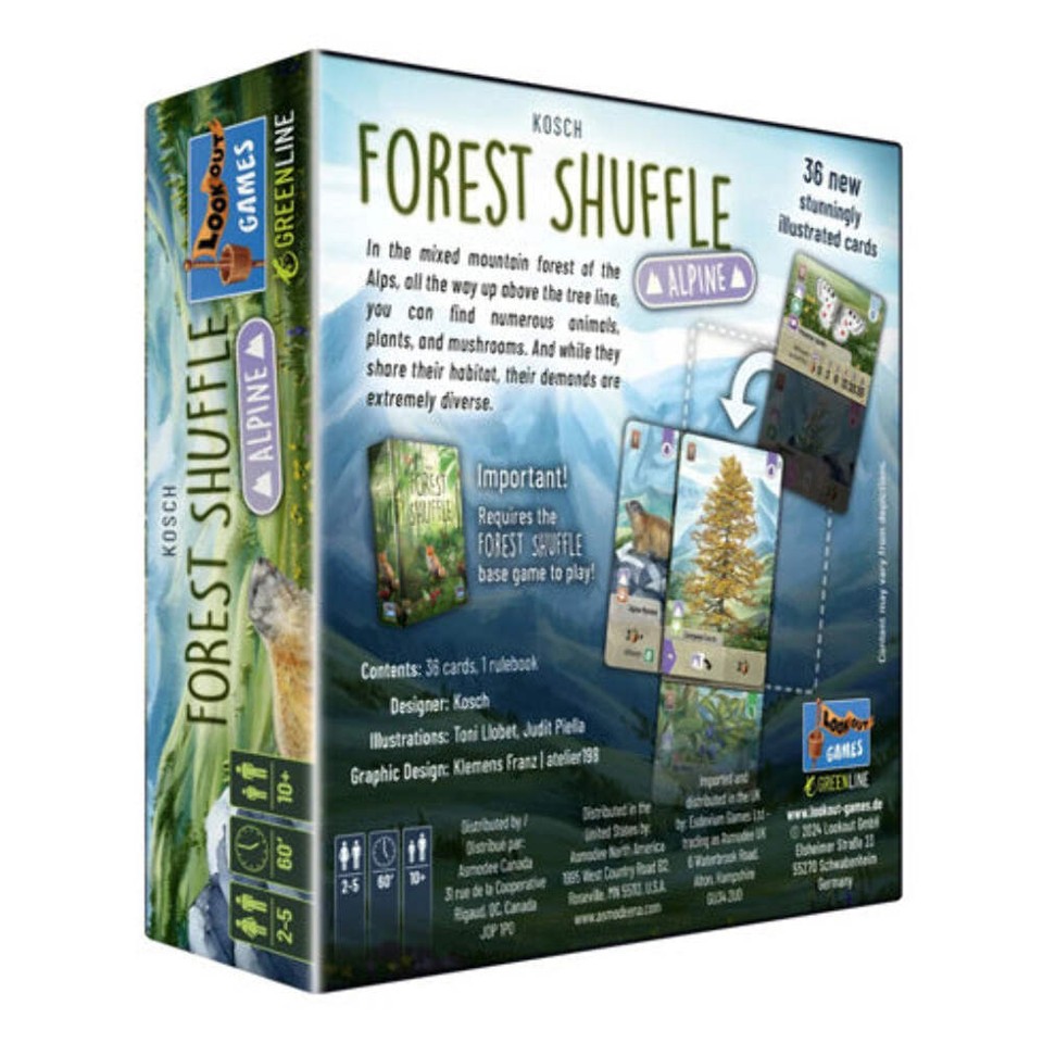 Forest Shuffle Alpine Expansion | eBay