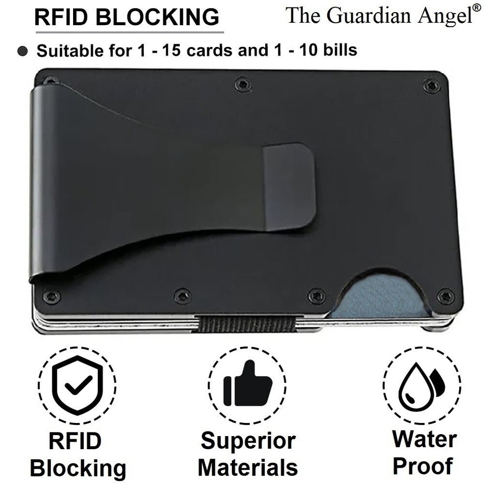 RFID BLOCKING MINIMALIST AIR FORCE VET WALLET PROTECT YOUR VETERAN GIFT ...
