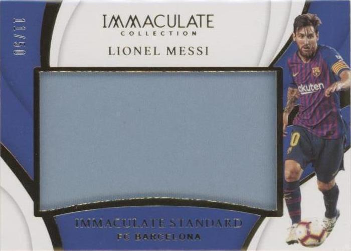2018-19 Panini Immaculate Collection - Immaculate Standard Lionel Messi ...