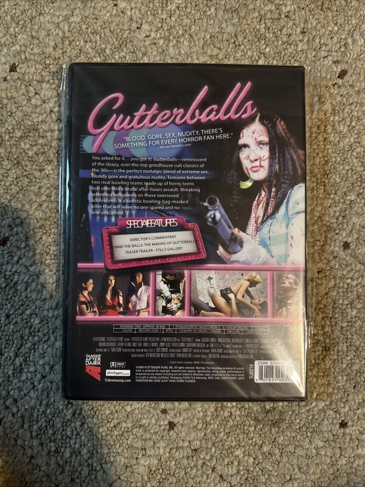 Gutterballs (DVD, 2009, "Balls-Out" Uncut Version) Mint Condition ...