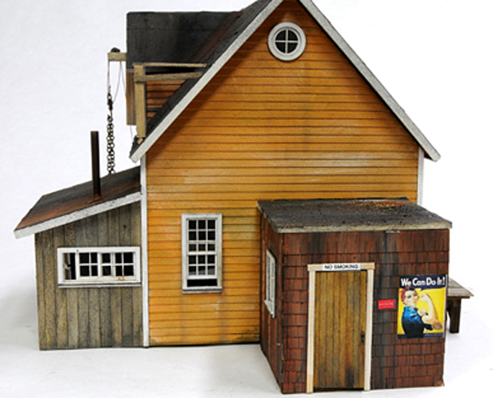 BANTA MODELWORK CRICK HOLLOW HARDWARE O On30 Railroad Unptd Structure ...