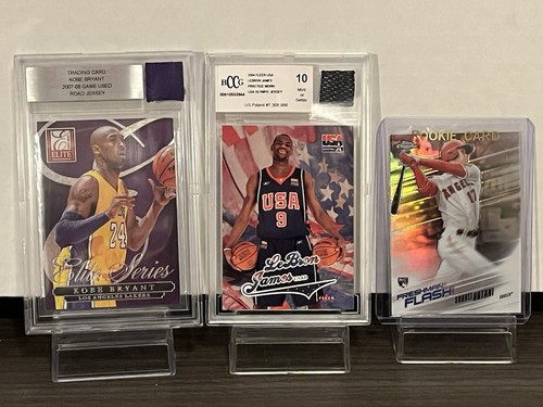 2018 SHOHEI OHTANI ROOKIE CHROME+ KOBE BRYANT & LEBRON JAMES JERSEY ...