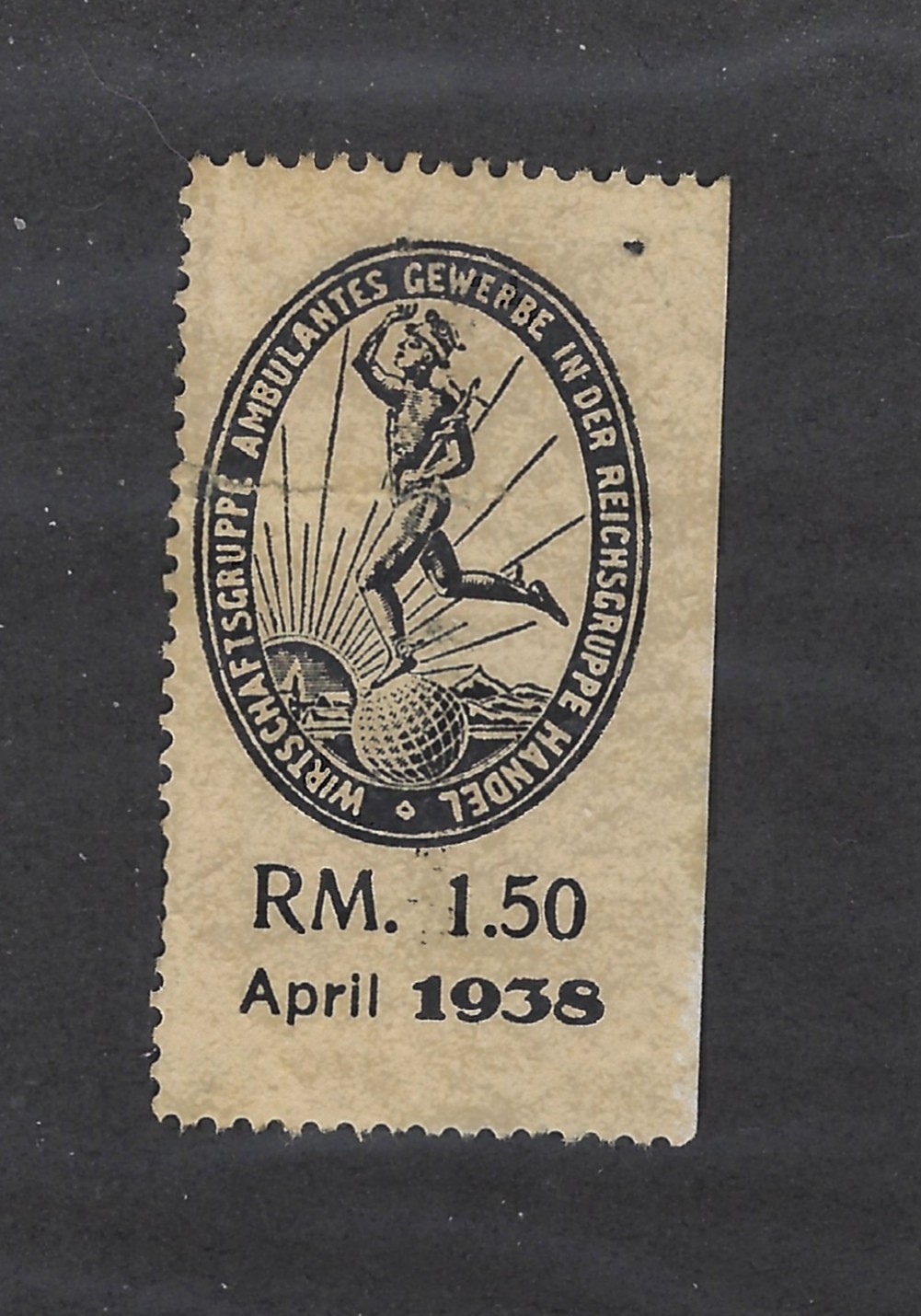 German Stamps,German Revenues # 4353 Ambulantes. April 1938 Used | eBay