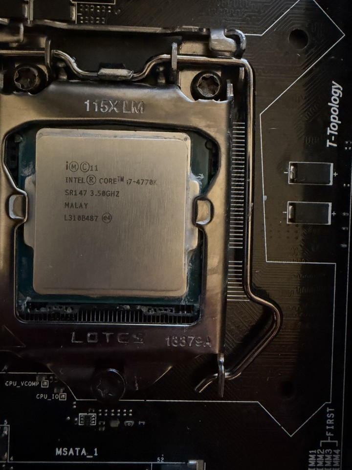 MSI Z87-GD65 Gaming Motherboard + Intel i7-4770K CPU + 16GB DDR3 RAM ...