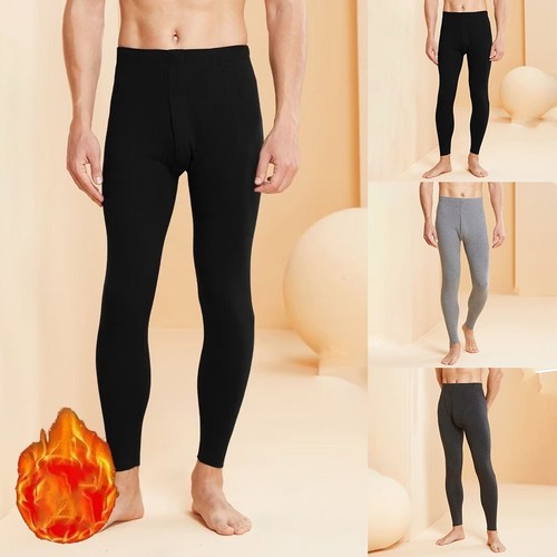 Long Johns Pajamas Mens Sleepwear For Home For Travel Polyester Fabric ...