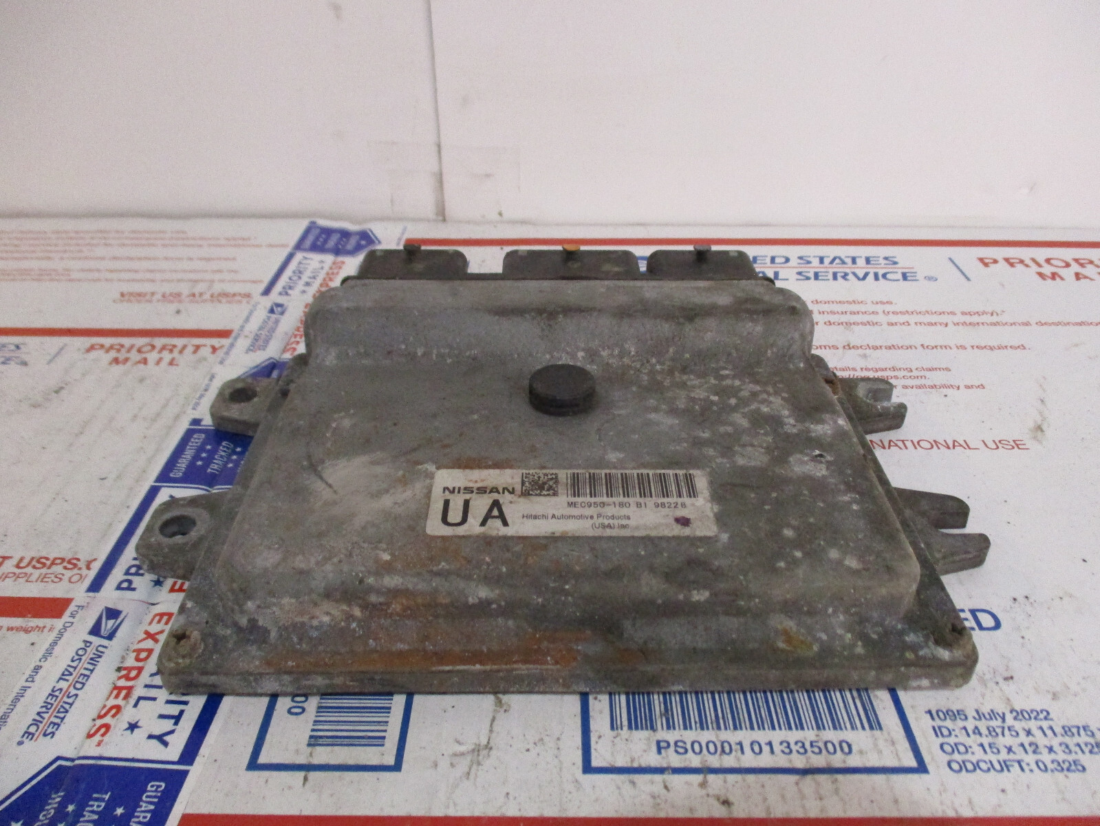 2010 Nissan Sentra ECM ECU ENGINE COMPUTER MODULE PCM POWER UNIT TESTED ...