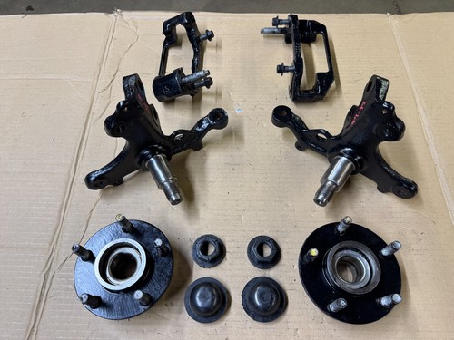 94-95 Ford Mustang Front Spindles Swap SN95 87-93 5 Lug Conversion ...
