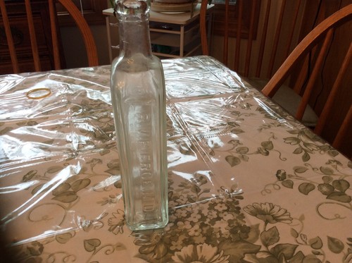 large early antique NY medicine bottle - R. V. Pierce, MD. Buffalo N.Y ...