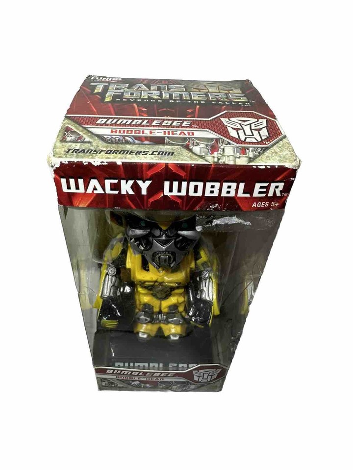Wacky Wobbler Bobble-Head Transformers BUMBLEBEE Figurine (2009, Funko ...