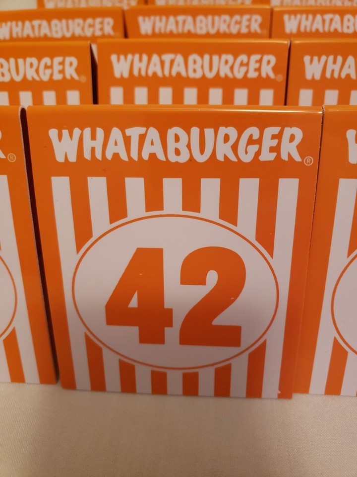 Individual WHATABURGER Restaurant Table Tent Numbers - Modern Glossy | eBay