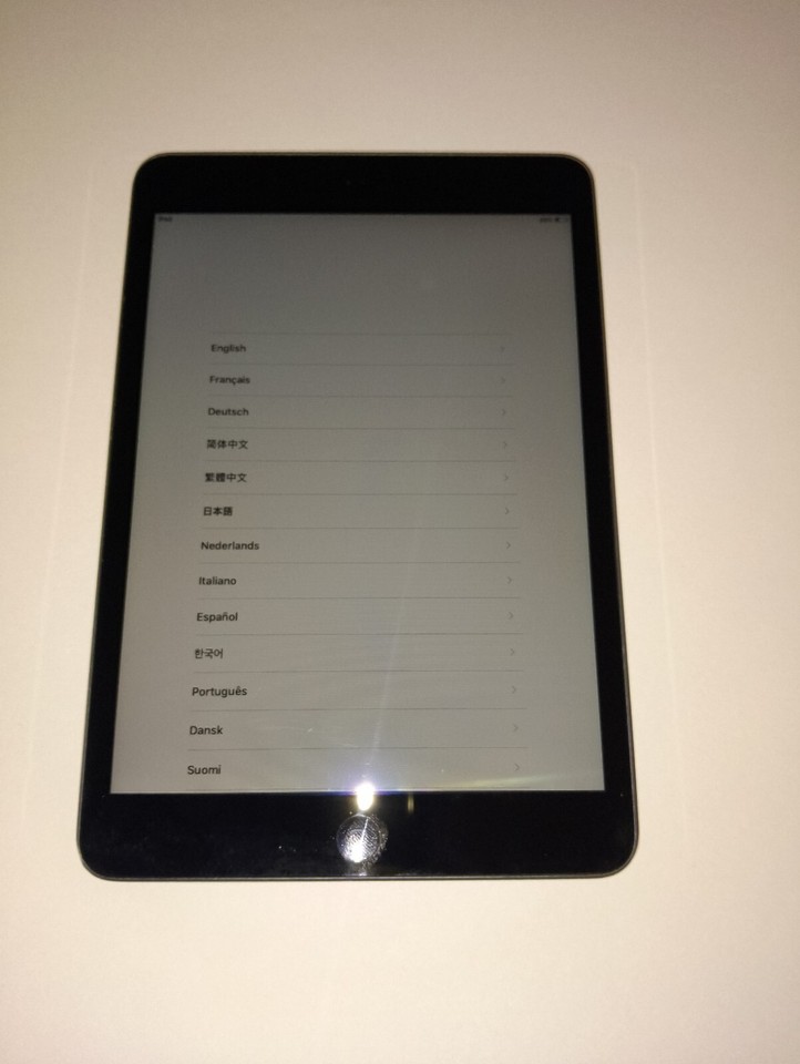 Apple iPad Mini 1st Gen A1432 16GB Wi-Fi Space Grey 7.9" Tablet Only ...