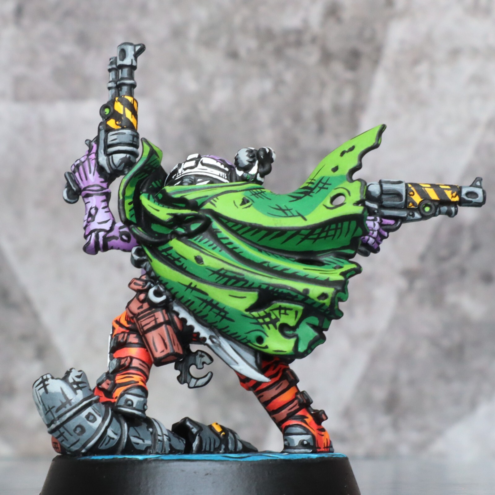 Warhammer Genestealer Cult Wyrmblade Kill Team - Comic book style ...