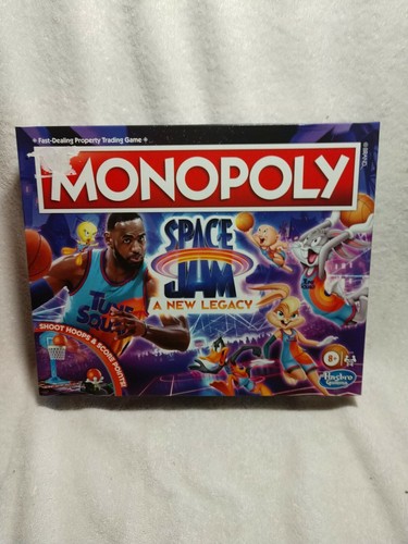 Space Jam A New Legacy Monopoly Board Game 2021 Lebron James (NEUF) | eBay