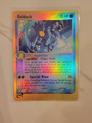 Golduck 17/100 NM EX Sandstorm Reverse Holofoil Rare Holo Pokemon Card ...