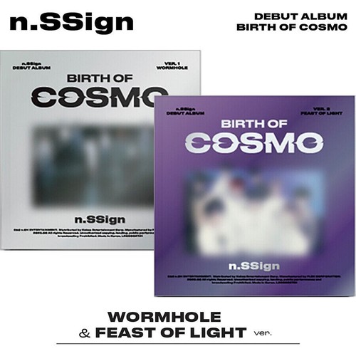 N.SSIGN [BIRTH OF COSMO] Debut Mini Album RANDOM Ver/CD+Foto Buch+4 ...