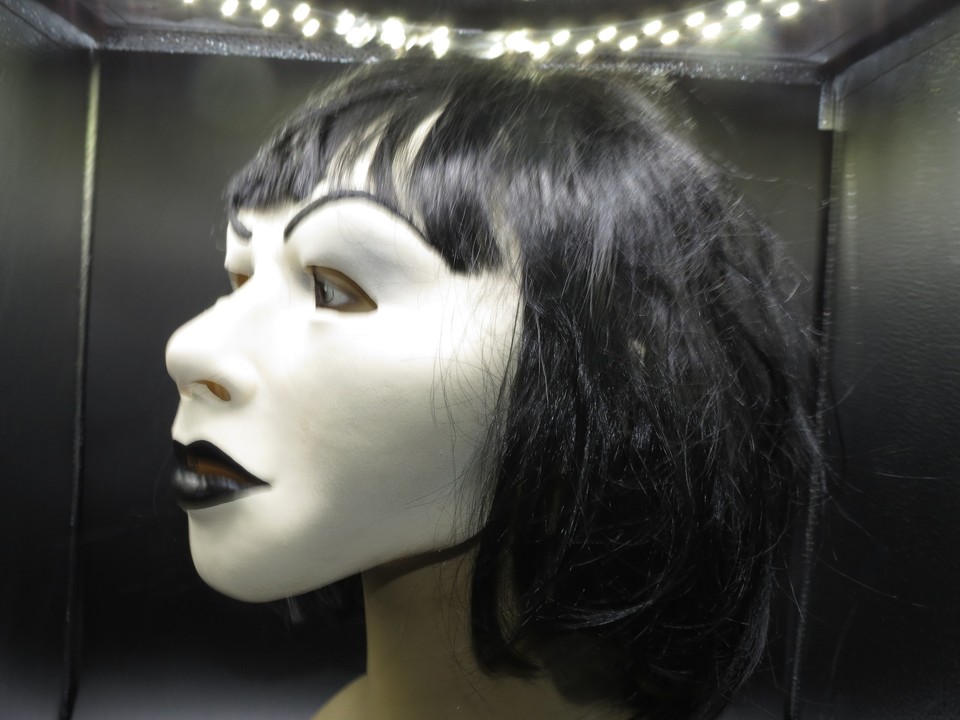 Zagone Studios hot goth full latex mask with wig | eBay