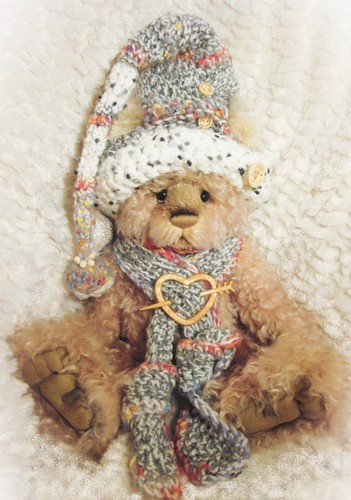 Long tail hat and scarf for Charlie Bears size 40-46cm/16-18" approx | eBay