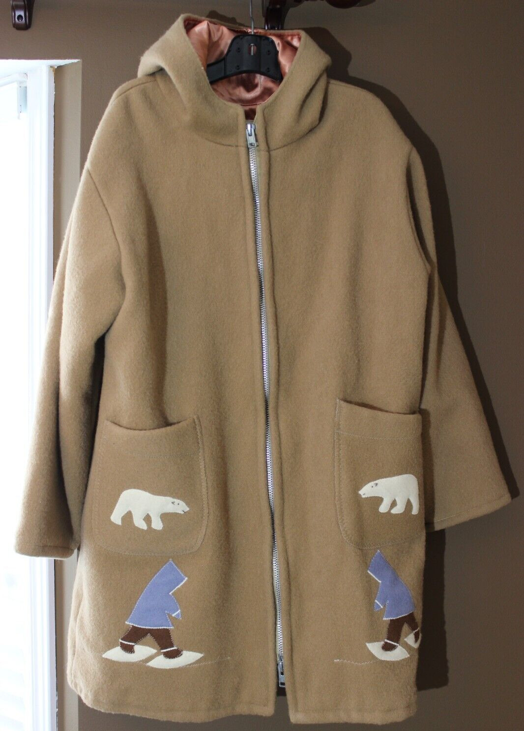 Vintage Inuit Embroidered Wool Parka by POLAR PARKAS … - Gem