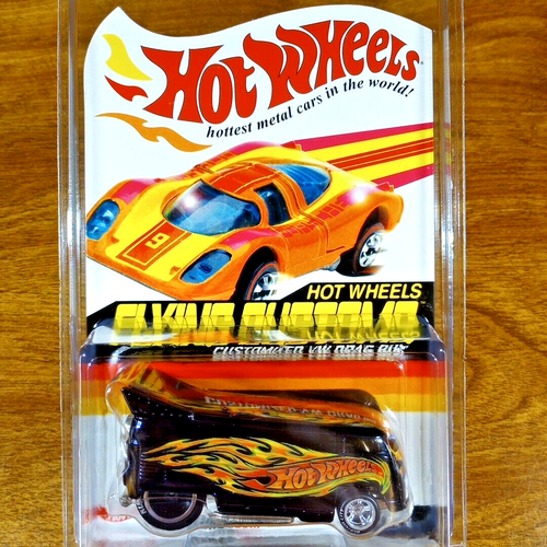 Hot Wheels RLC Customized VW Drag Bus 2435/12500 Flying Customs Black ...